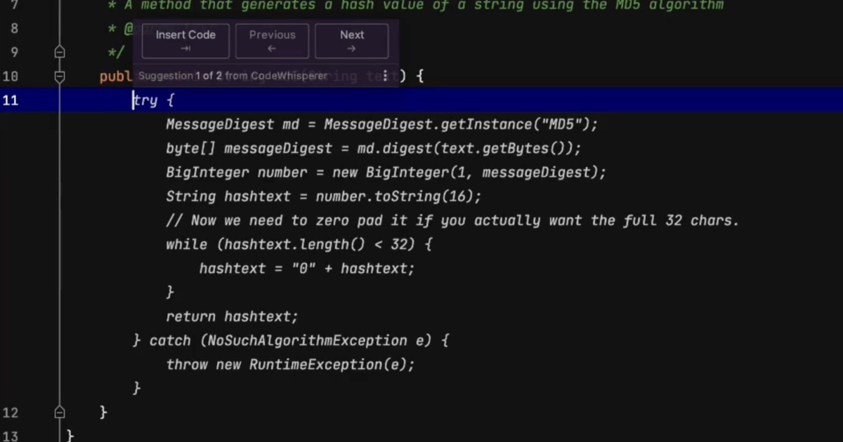 Aws Codewhisperer Creates Computer Code From Natural Language Amazon Science